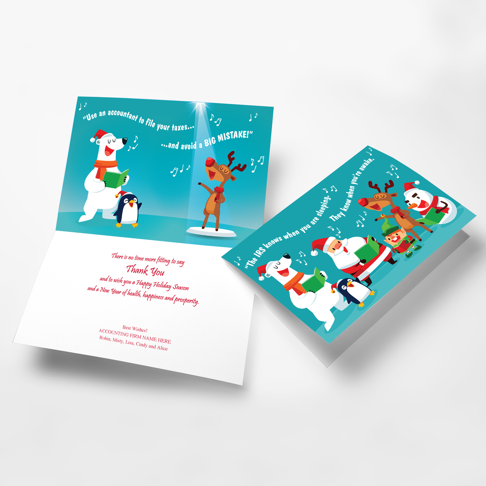 Accounting Christmas Cards| PFC Products