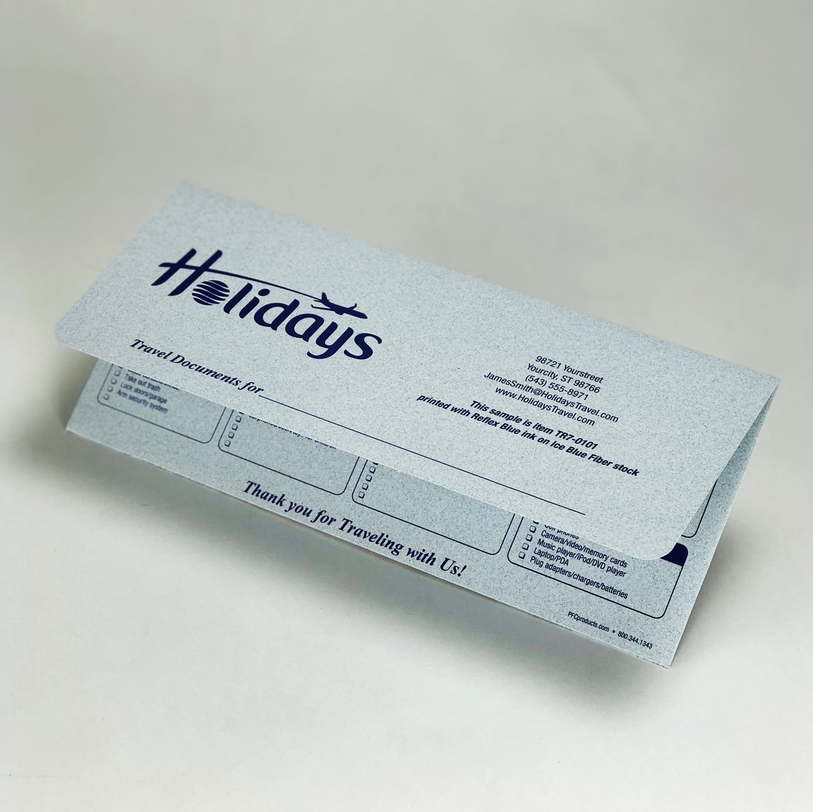 Travel Folders | PFC Products