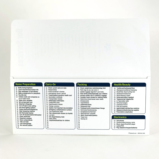 Travel Folders | PFC Products