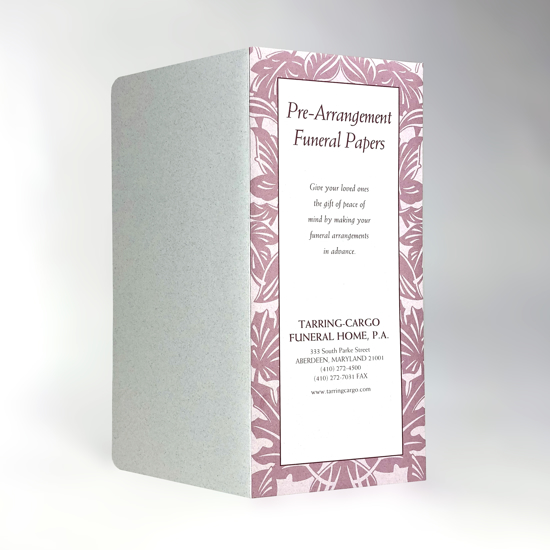 Funeral & Cemetery Folders | PFC Products