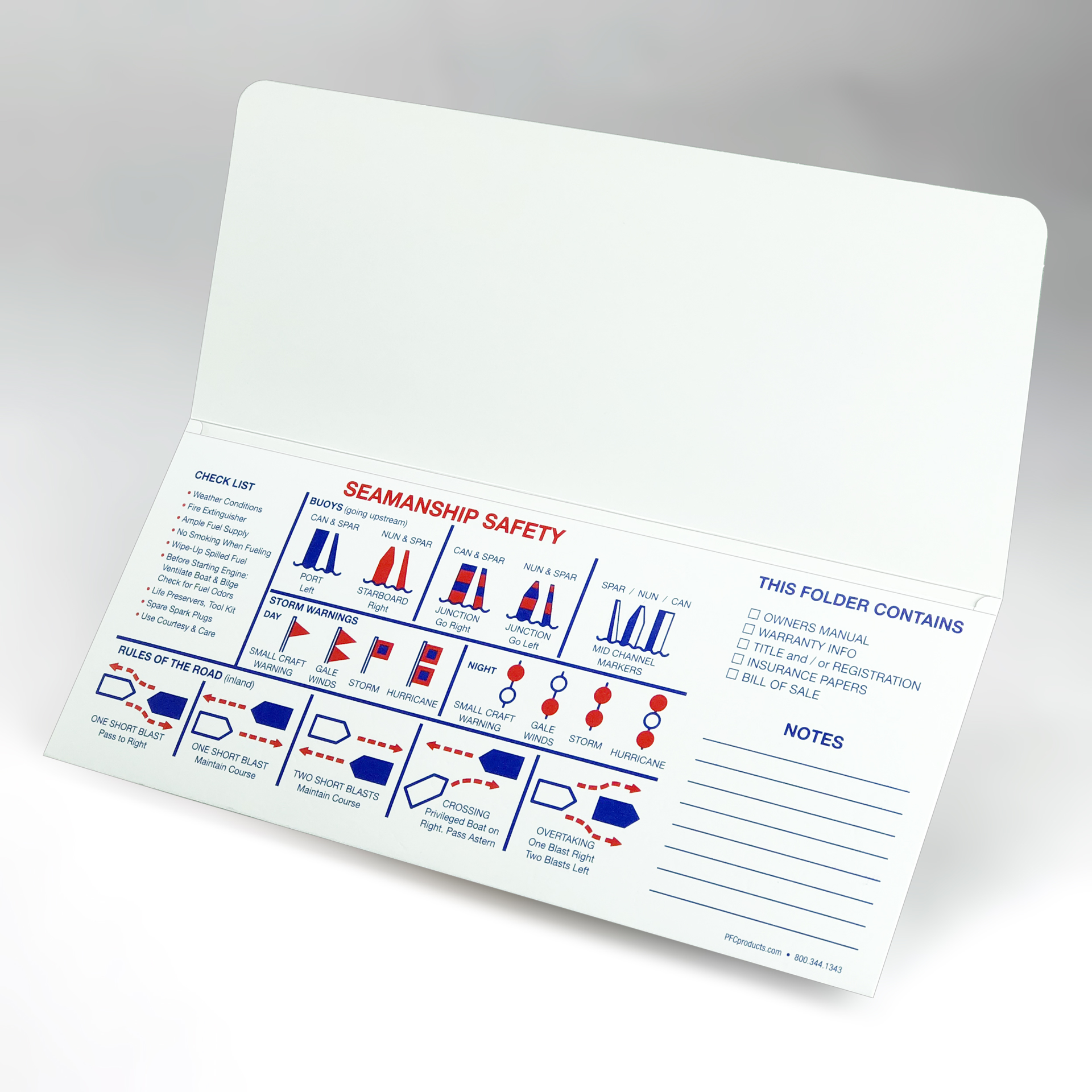 Boat & Marina Folders | PFC Products