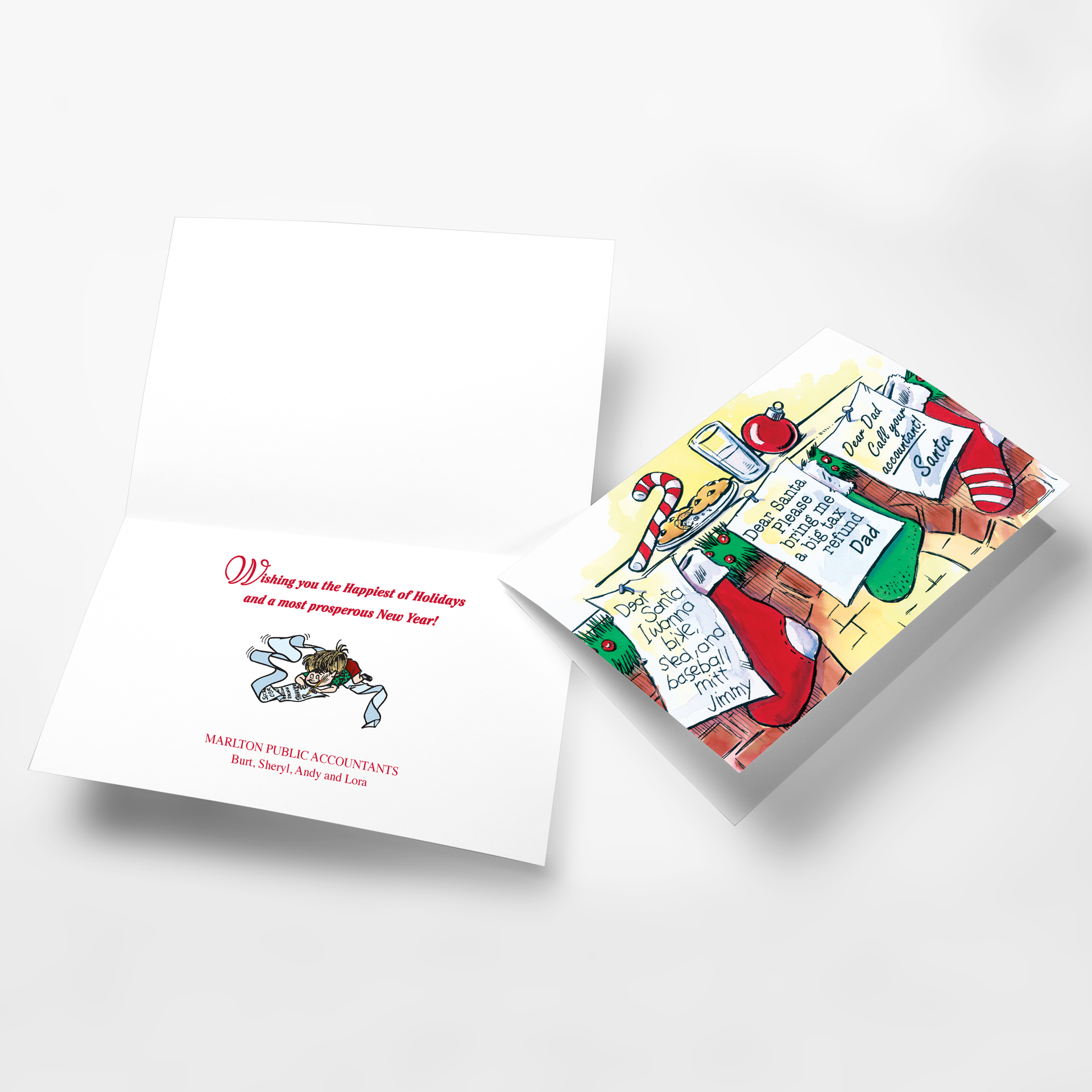 Accounting Christmas Cards| PFC Products