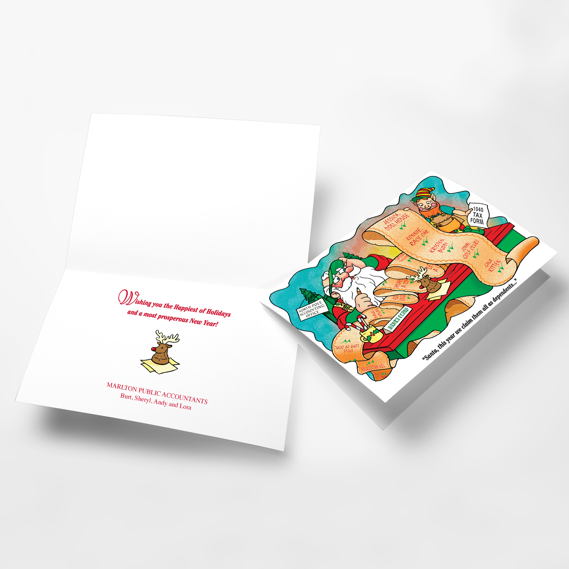 Accounting Christmas Cards| PFC Products