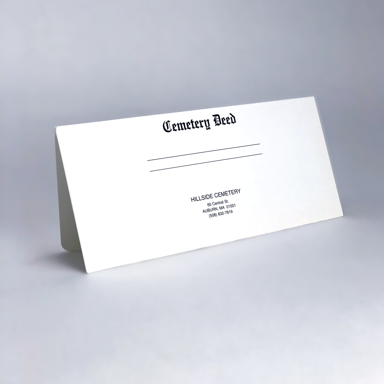 Funeral & Cemetery Folders | PFC Products