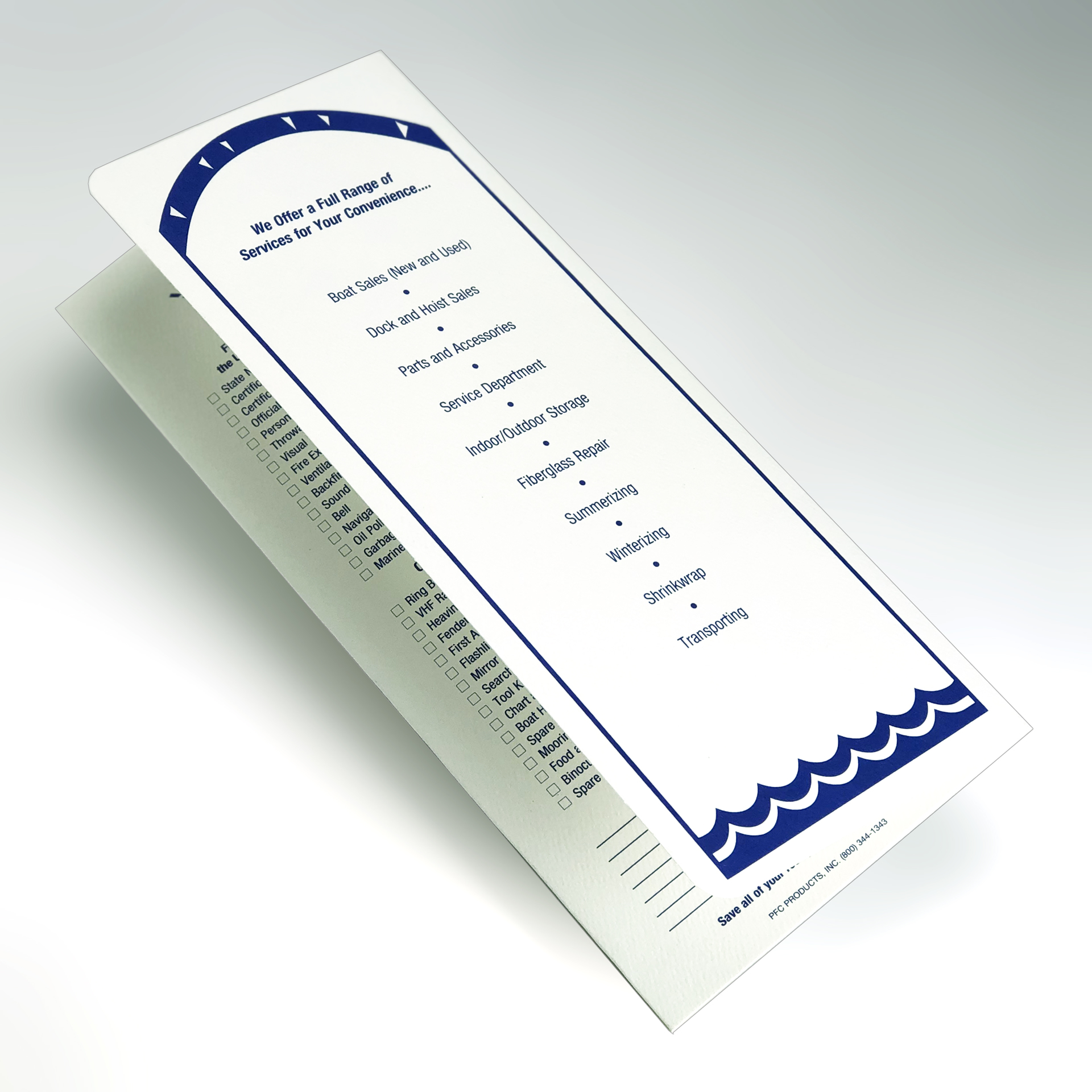 Boat & Marina Folders | PFC Products