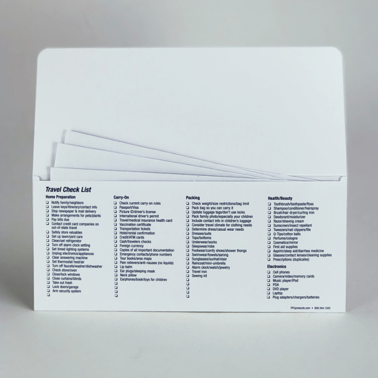 Travel Agent Document Folders | PFC Products