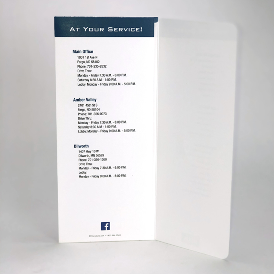 Credit Union Folders | PFC Products