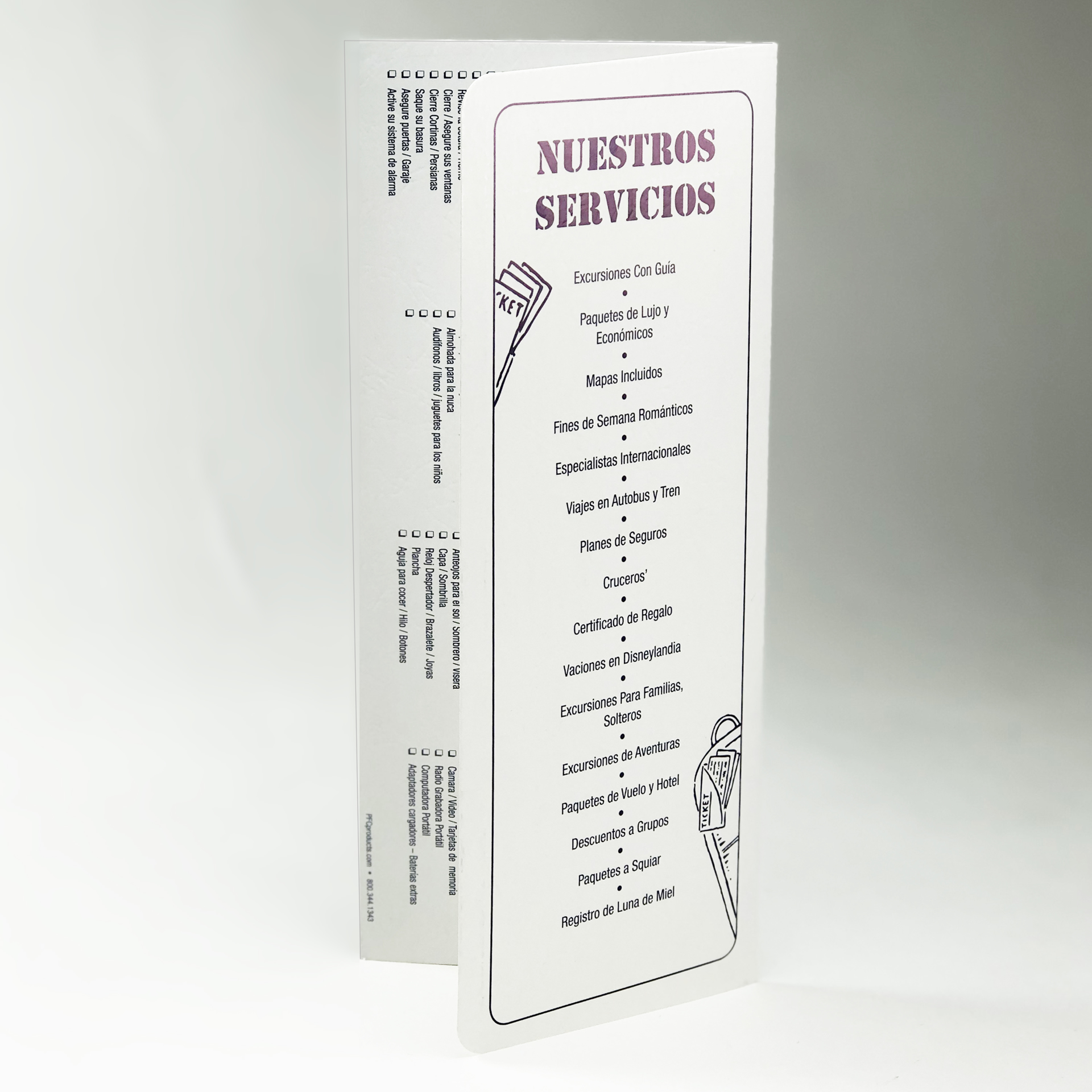 Travel Folders | PFC Products