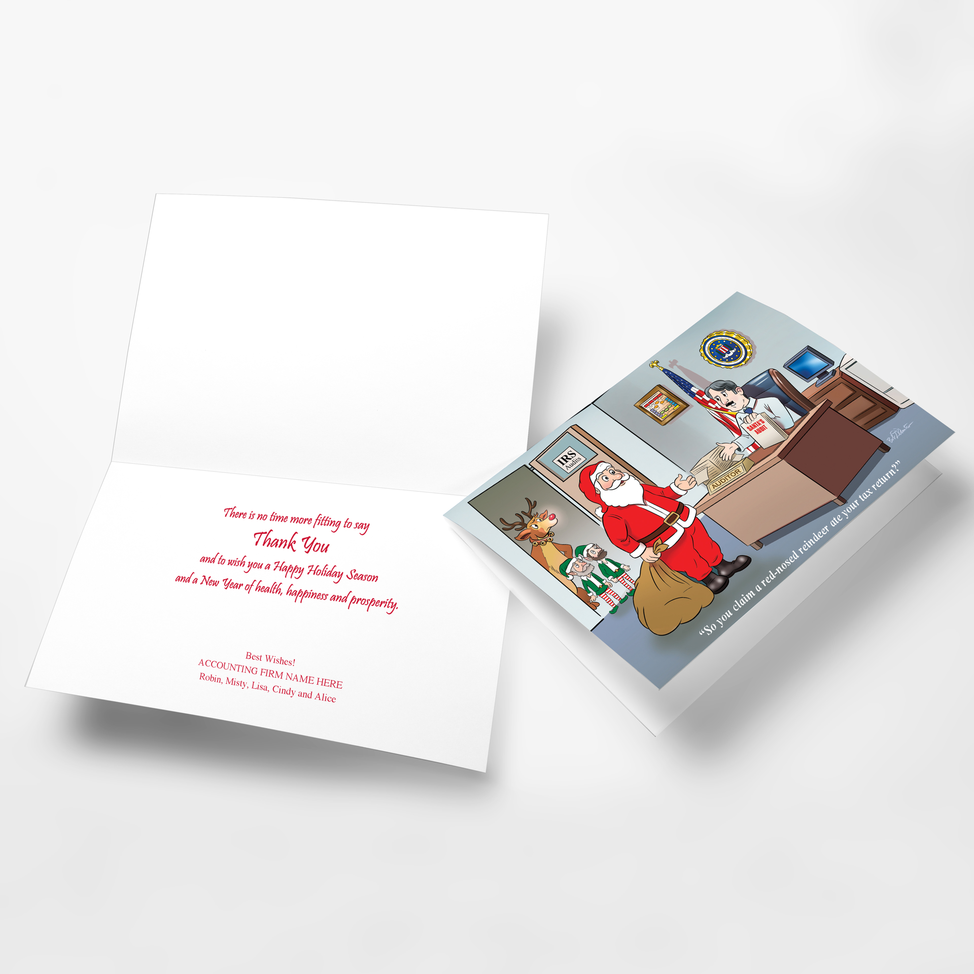 Accounting Christmas Cards| PFC Products