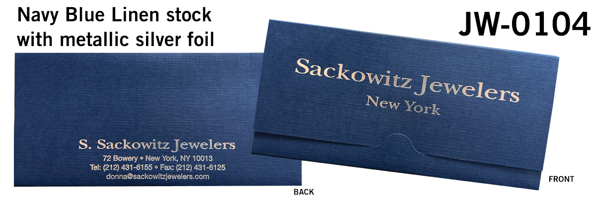 Foil Stamped Appraisal Folders