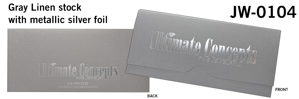 Foil Stamped Appraisal Folders