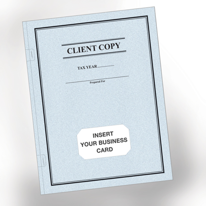 Tax Presentation Pocket Folders & Client File Covers