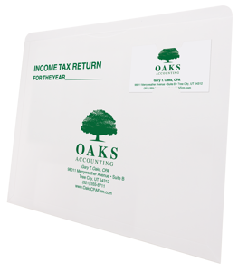 Tax Presentation Pocket Folders & Client File Covers